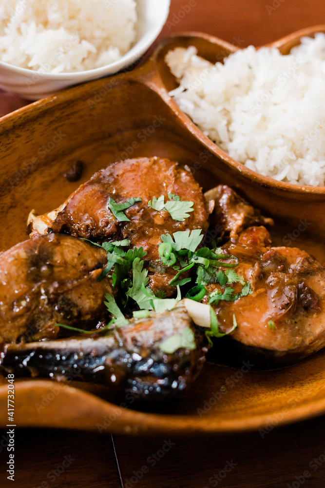 Foto de Vietnamese Food called " Ca Kho To " (Caramelized Fish) is ...