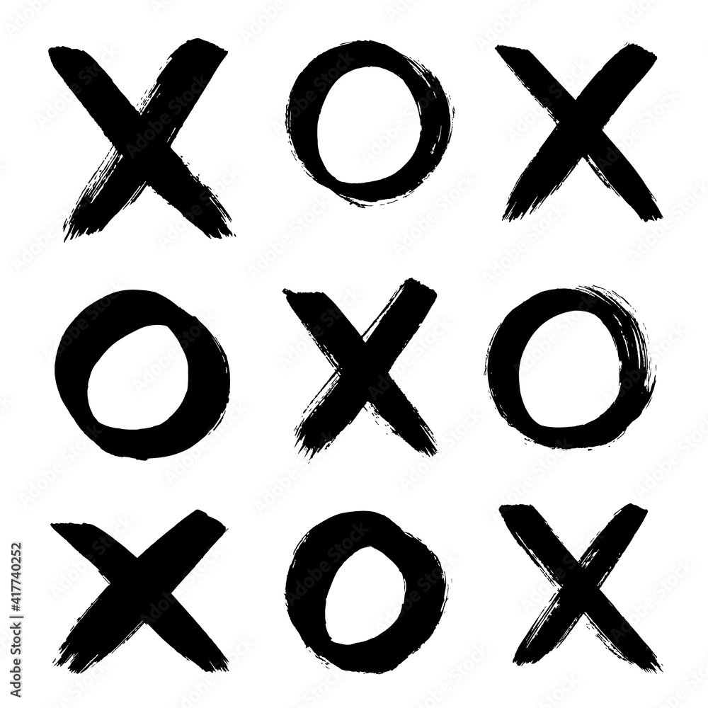 Wooden X And O Letters at Chuck Miranda blog