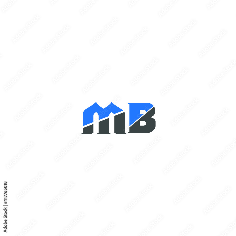 MB LOGO, MB ICON, MB VECTOR, MB LETTER, MB MINIMALIST, MB FLAT, MB ...