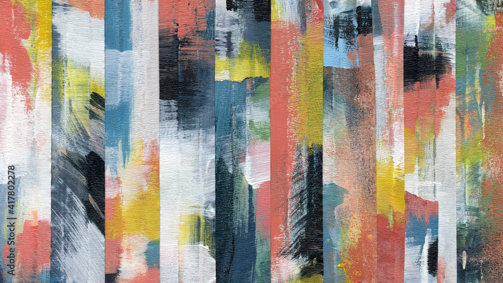 Colourful collage. Versatile artistic backdrop for creative design ...