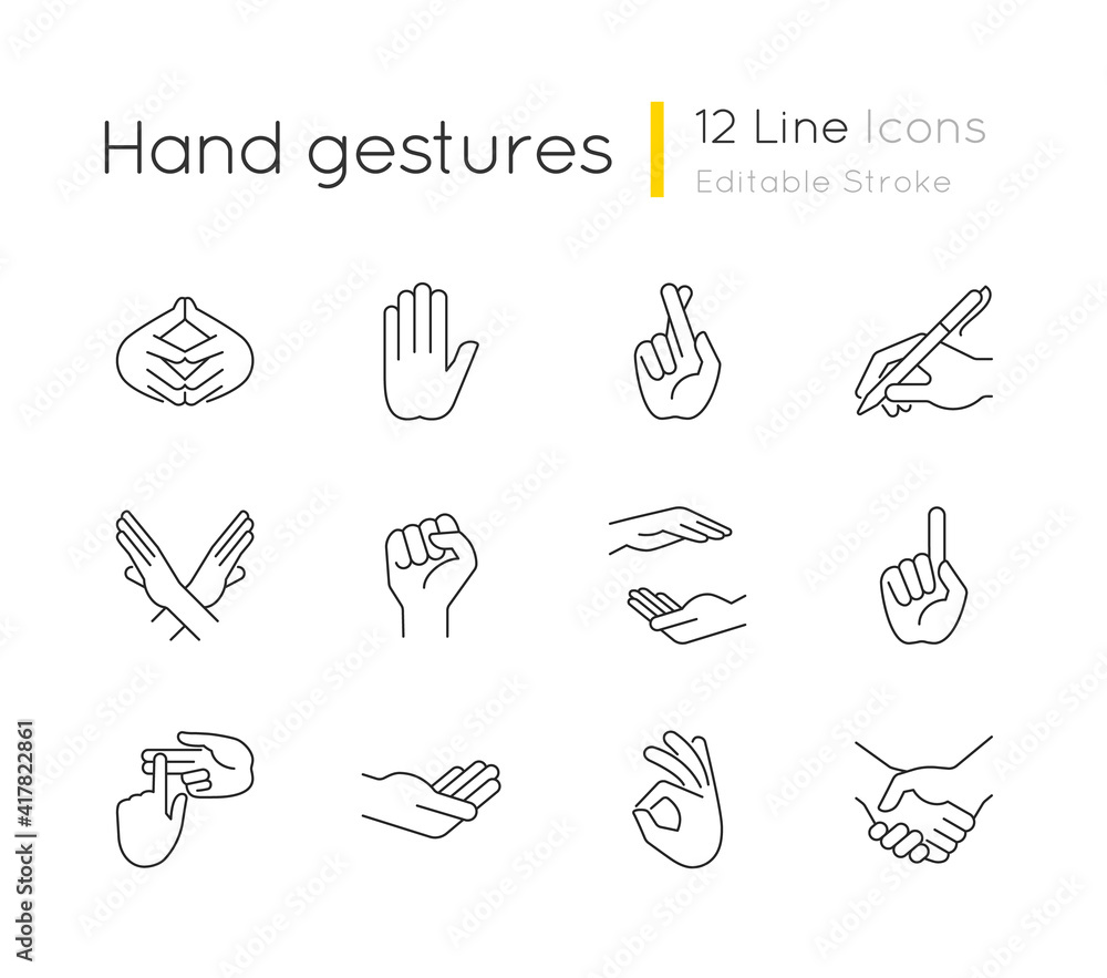Writing Hand Symbol