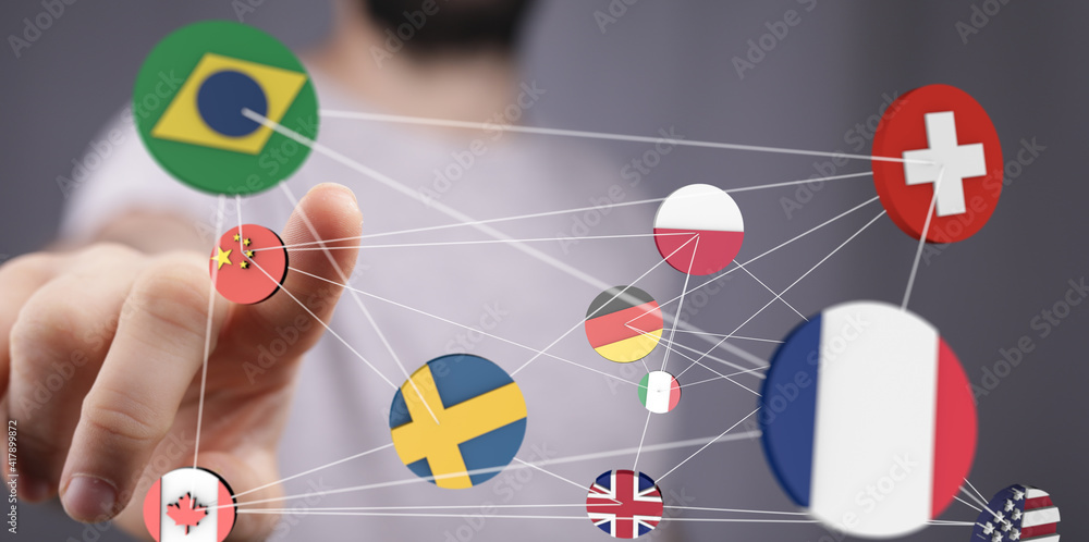 All official national flags of the world Stock Photo | Adobe Stock