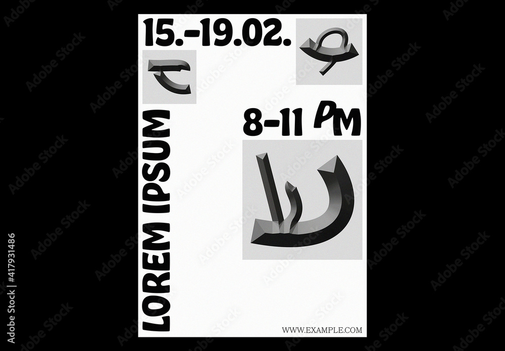 Event Poster Layout Stock Template | Adobe Stock