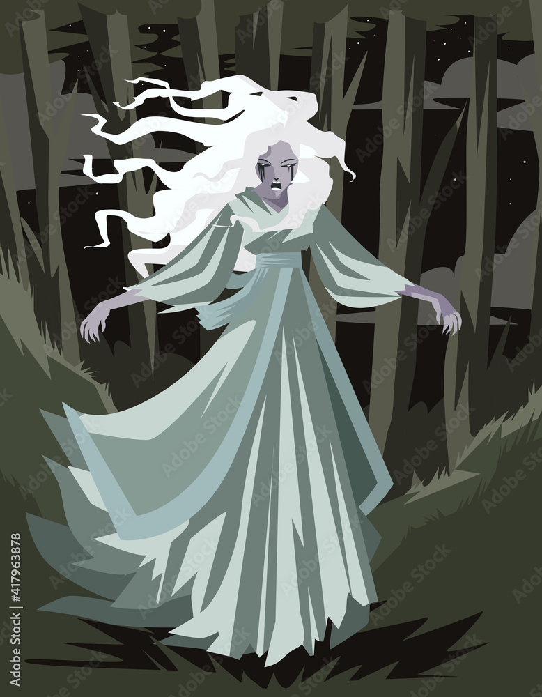 Poster crying banshee folklore mythology ghost – Wall Art | UkPosters