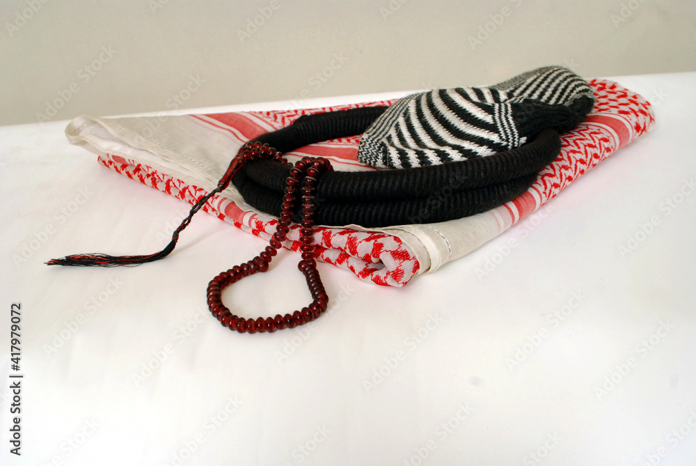 Arabic cultural traditional clothing accessories Stock Photo | Adobe Stock