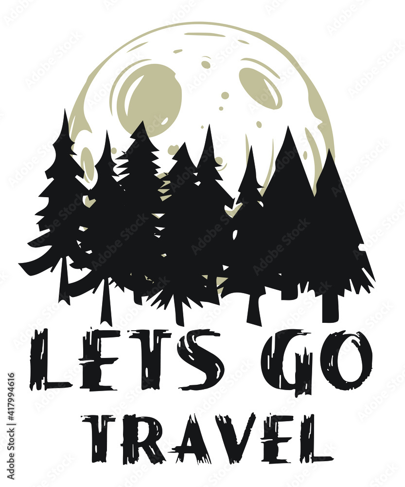 Travel tourism graphic design custom typography vector for t-shirt ...