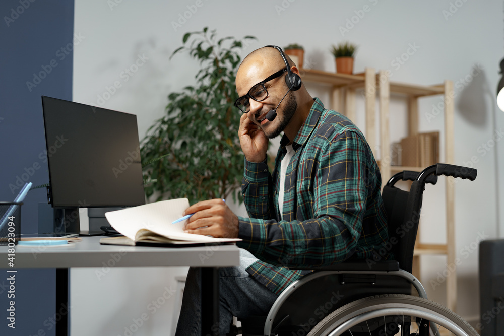 Wheelchair Computer Desk