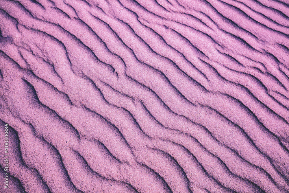 Abstract wavy sandy background. Beach sand texture Stock Photo | Adobe ...