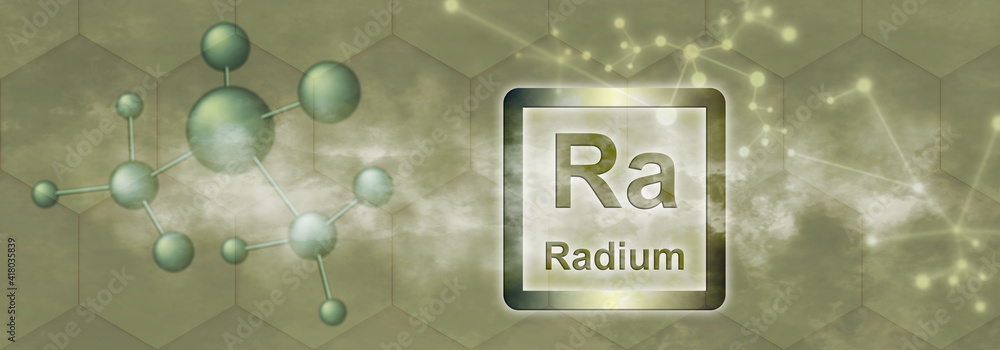 Ra symbol. Radium chemical element Stock Illustration | Adobe Stock