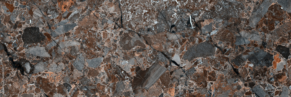 Matt brown marble texture background for ceramic tiles, Terrazzo ...