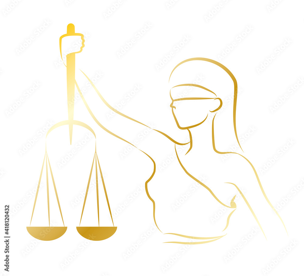ภาพประกอบสต็อก symbole justice ภาพ | Adobe Stock