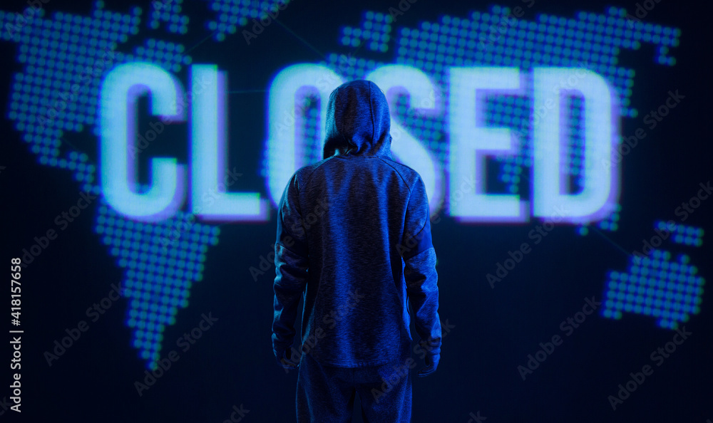 Dangerous Hacker Internet Cyber Crime Global Economy Financial