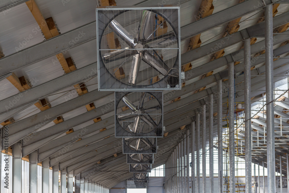 Construction of a complex from a metal frame and sandwich panels ...