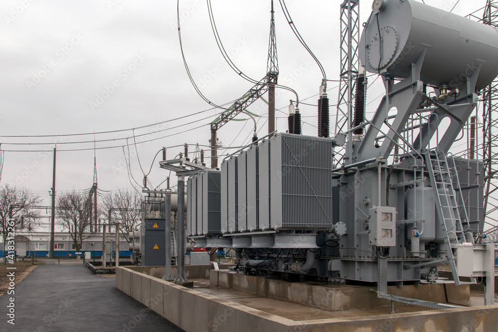 Electrical transformers: equipment used to step up or step down voltage ...