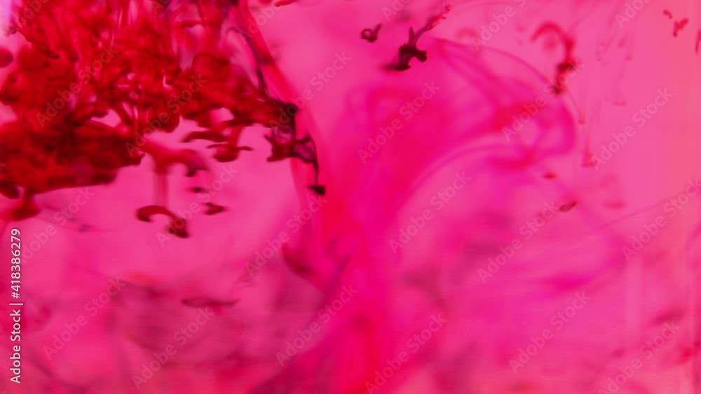 Abstract red texture, Blood in water, liquid painting, is an amazing ...