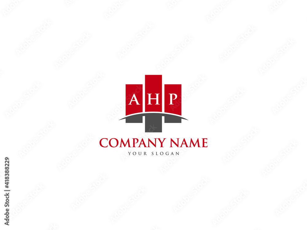 AHP Logo Letter Design For Business Stock Vector | Adobe Stock