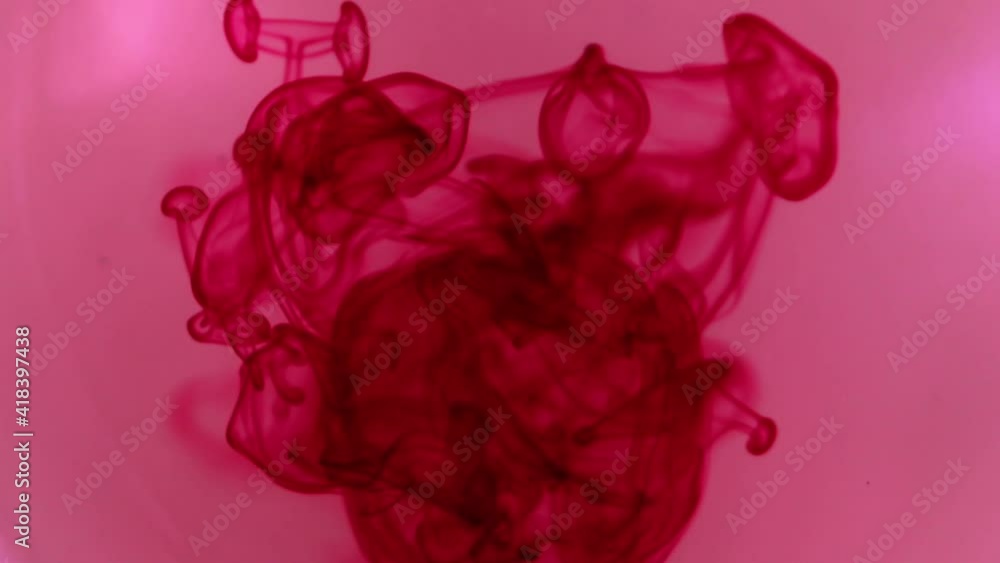 Abstract red texture, Blood in water, liquid painting, is an amazing ...