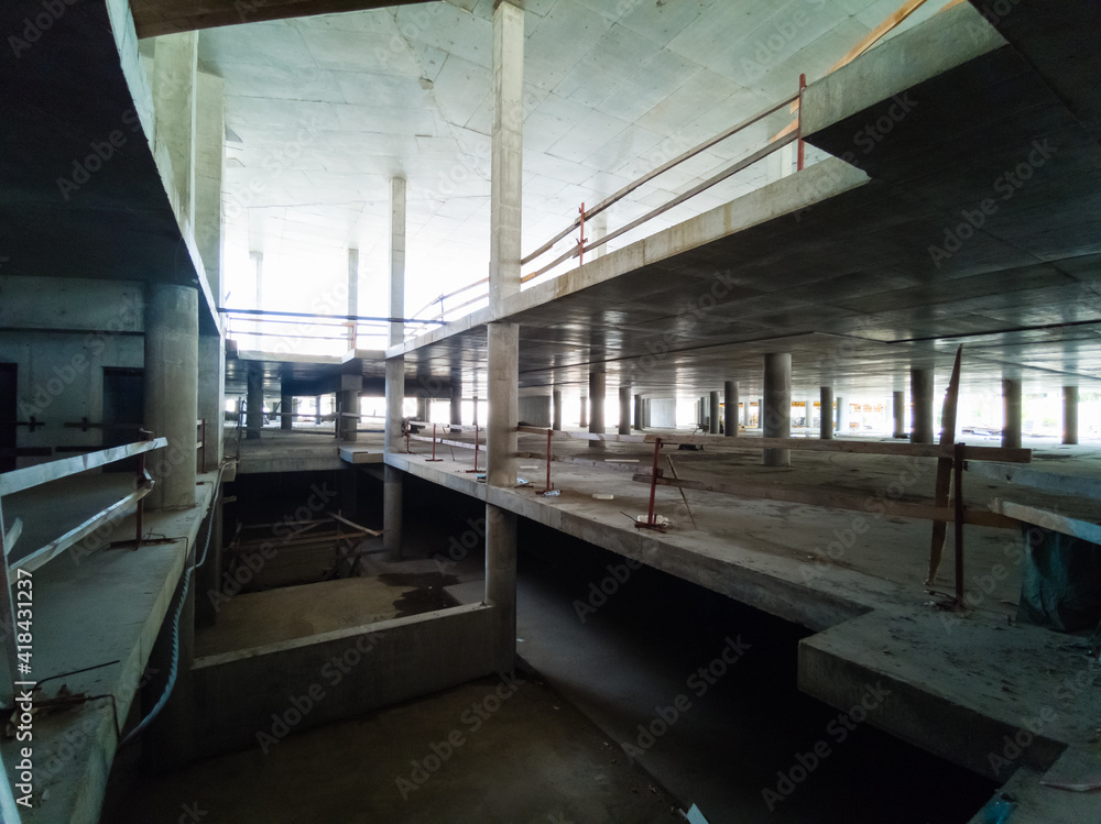 Design of reinforcement cage of reinforcement for concrete frame house ...