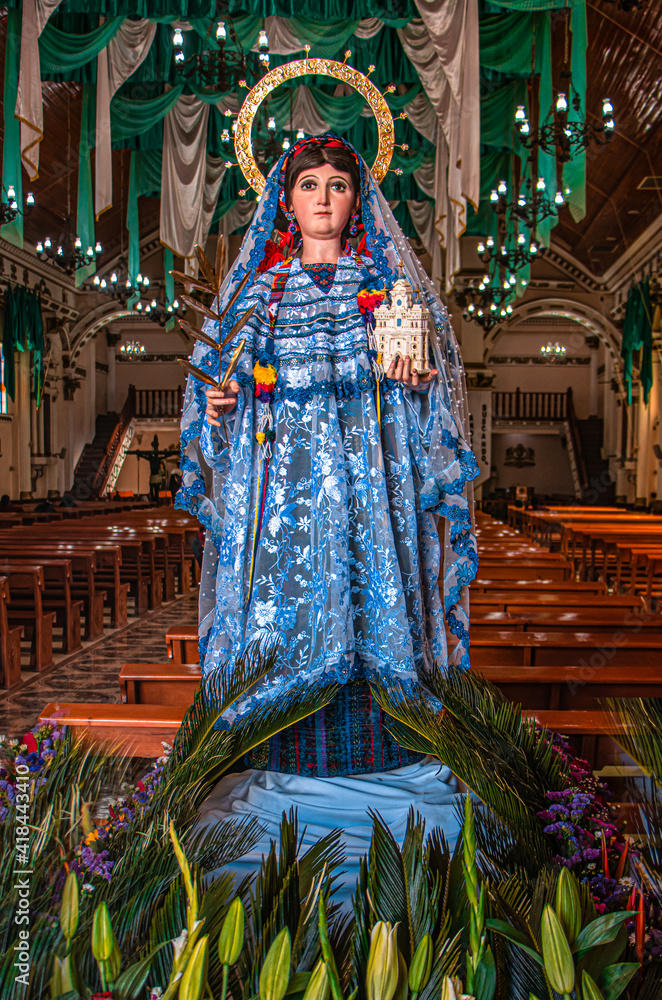Virgen de Santa Eulalia Stock Photo | Adobe Stock