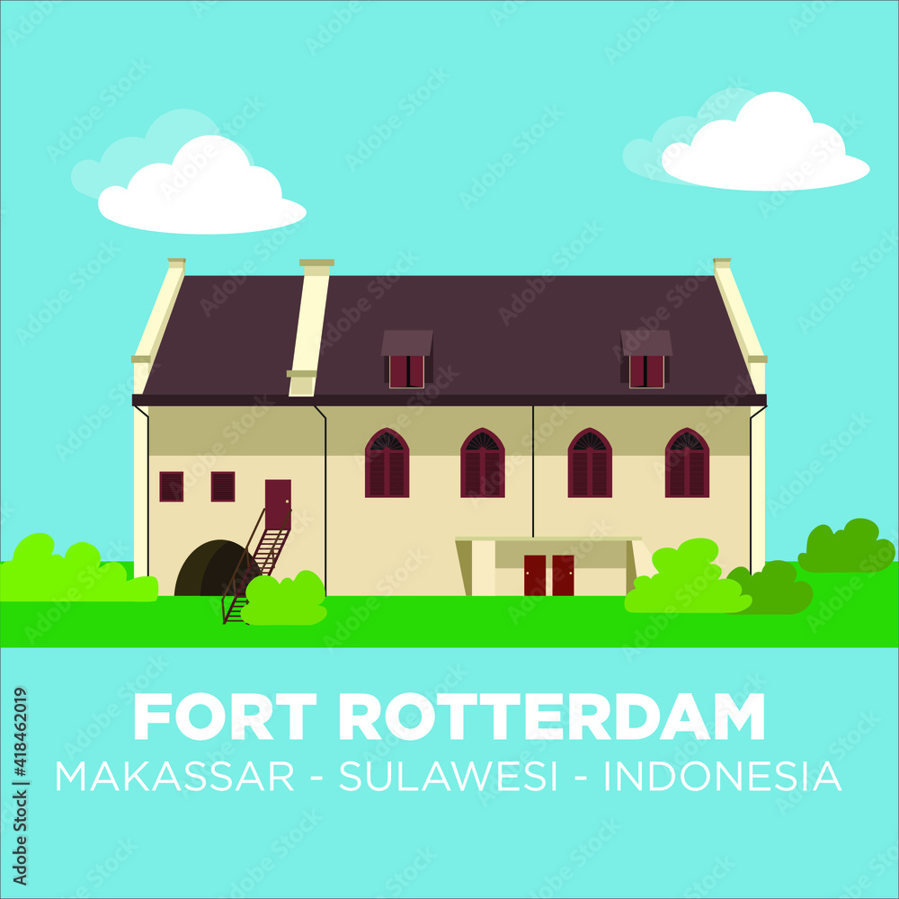 Fort Rotterdam is a 17th-century fort in Makassar on the island of ...
