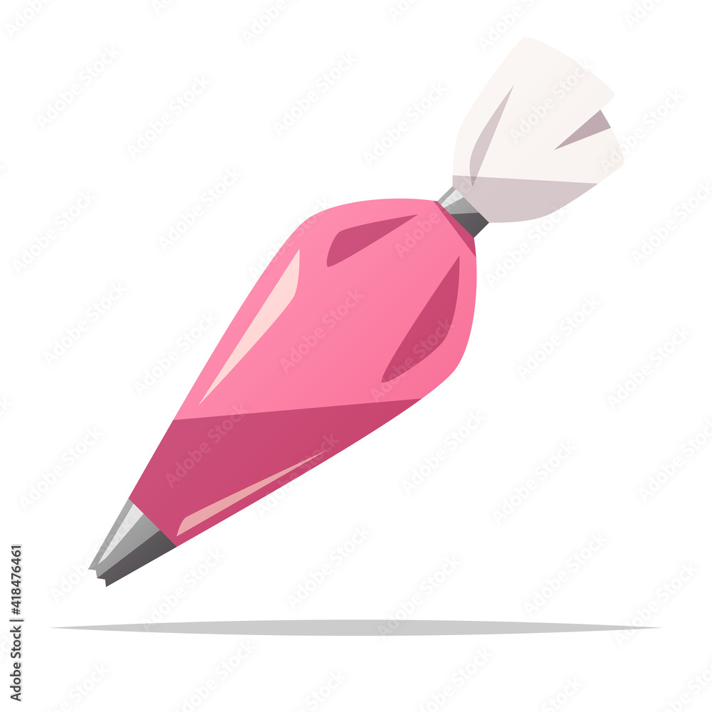 Pastry bag vector isolated illustration Stock Vector | Adobe Stock