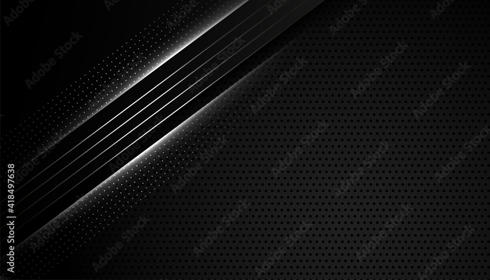 abstract black wallpaper with lines effect design Stock Vector | Adobe ...