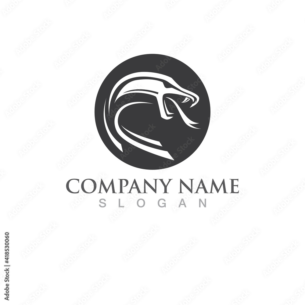 Viper head logo and symbol vector Stock Vector | Adobe Stock