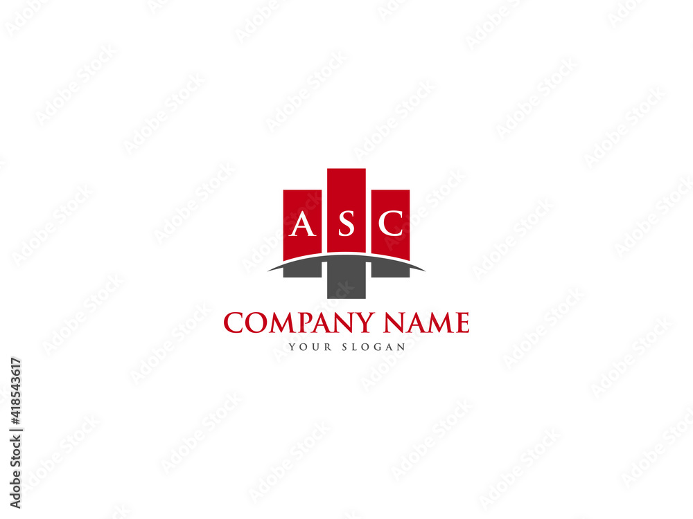 Letter ASC Logo Icon Design For Kind Of Use Stock Vector | Adobe Stock