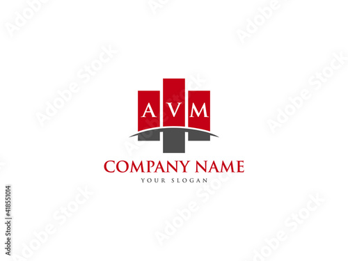 Letter AVM Logo Icon Design For Kind Of Use Stock Vector | Adobe Stock