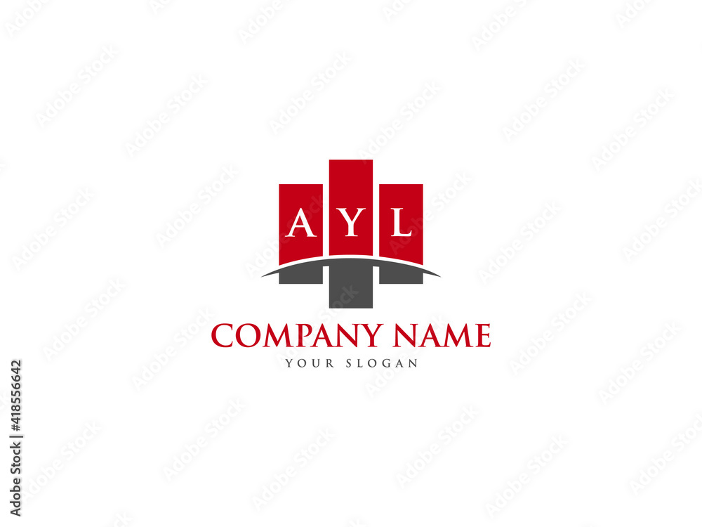 AYL Logo Letter Design For Business Stock Vector | Adobe Stock
