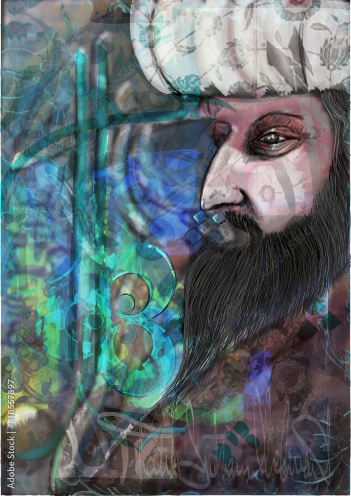 Póster sultan face – Cuadro para Pared | Posters.es