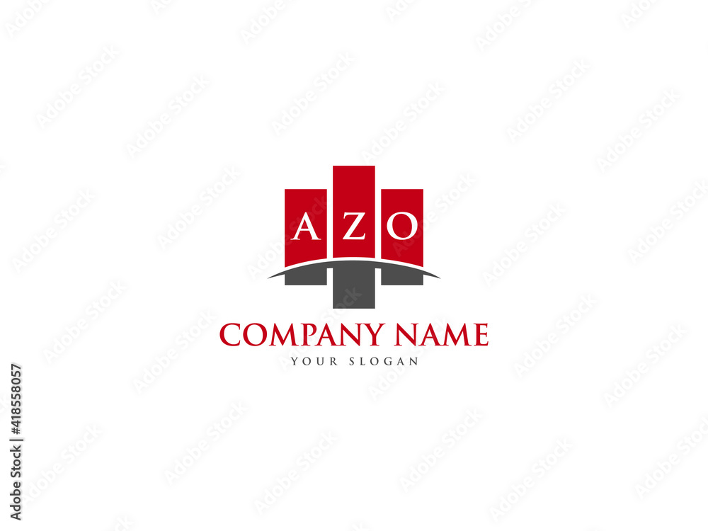 AZO Logo Letter Design For Business Stock Vector | Adobe Stock