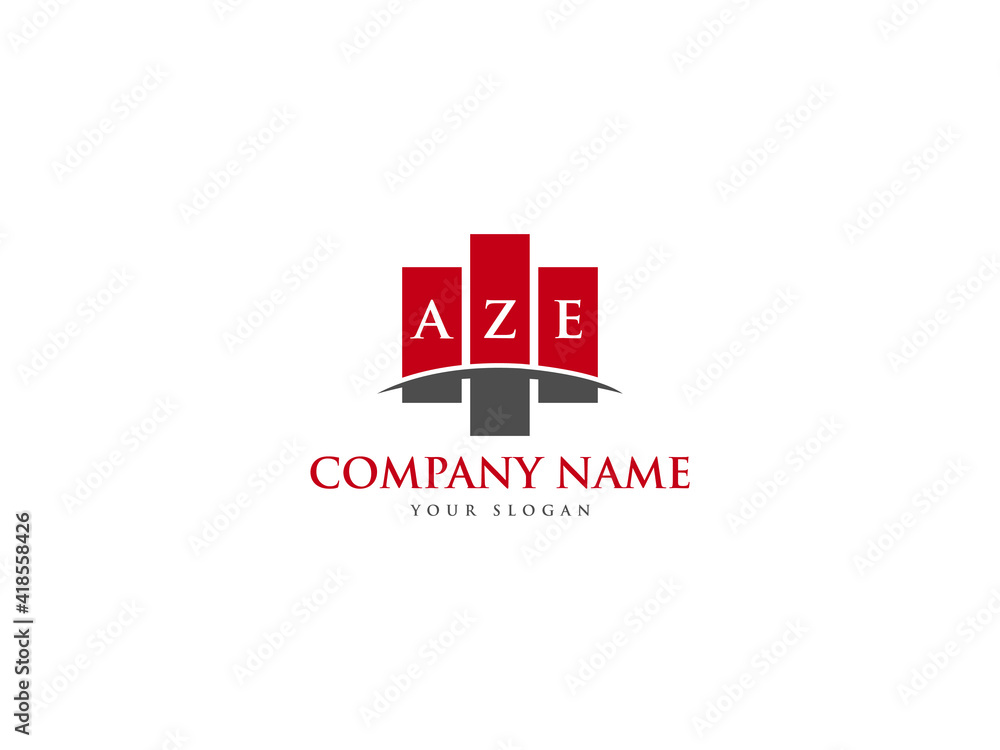 AZE Logo Letter Design For Business Stock Vector | Adobe Stock
