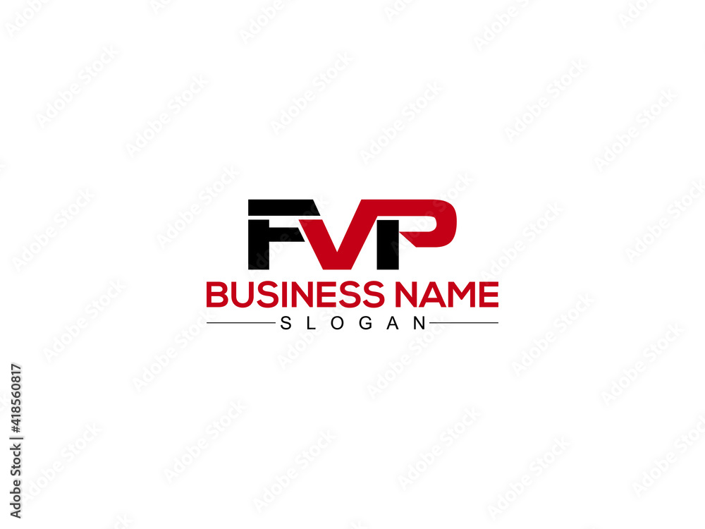 FVP Logo vector And Illustrations For Business Stock-Vektorgrafik ...