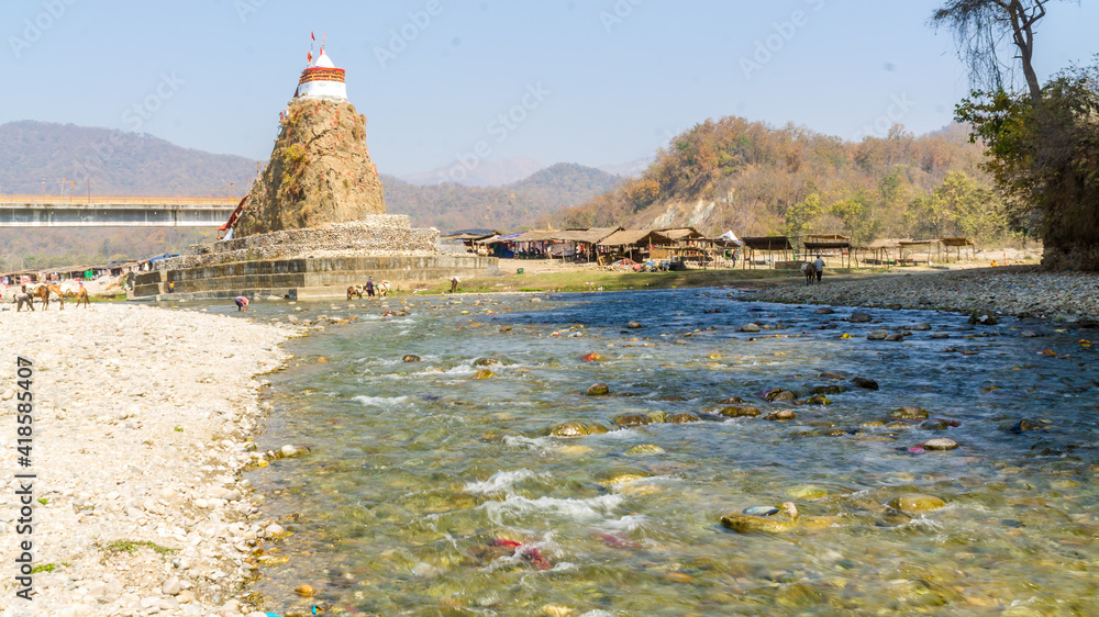 Garjiya Temple, a holy place and a shrine of Devi Parwati located near ...