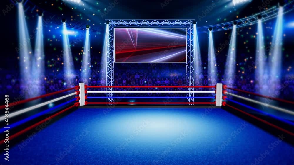 Boxing Ring Crowd