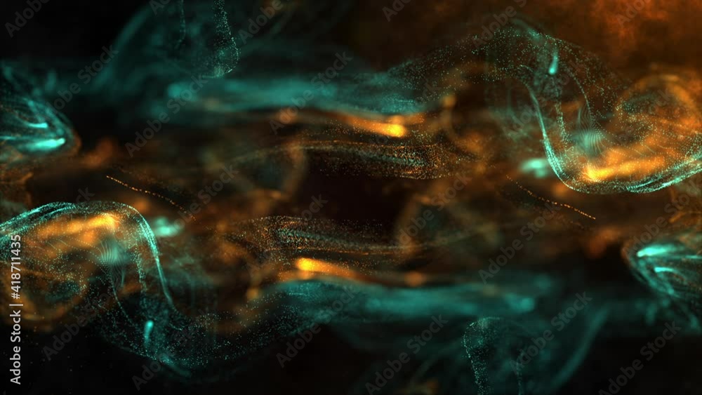 Calm abstract background #5 for titles, credits, intros, logo reveals ...