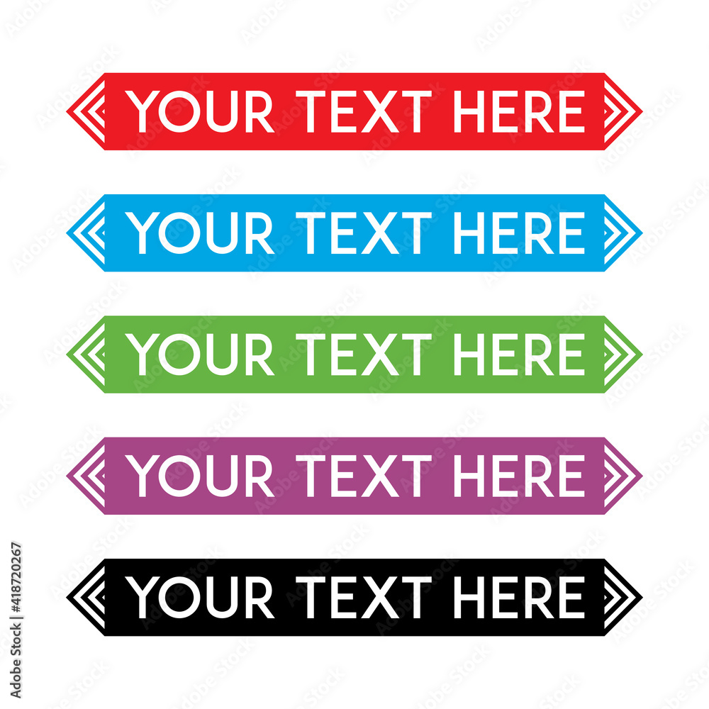banner set, text box, title box, speech text, speech title, frame text ...