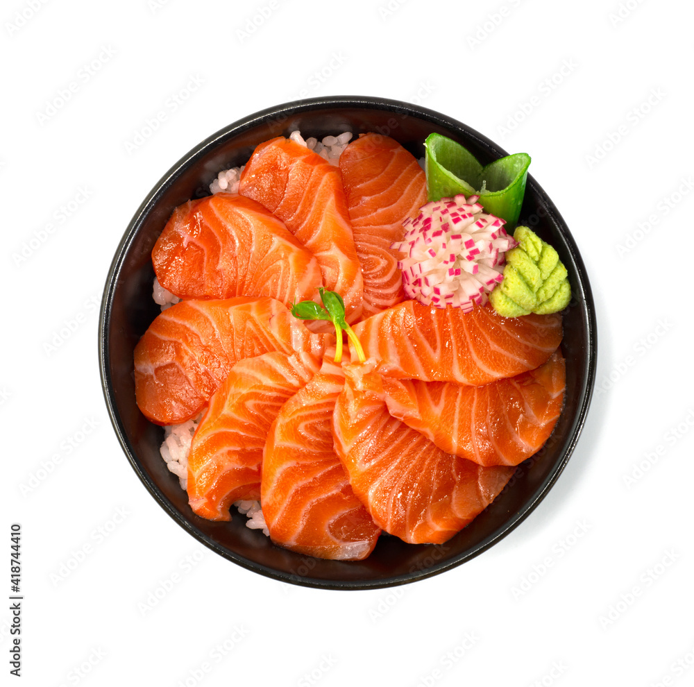 Salmon Donburi