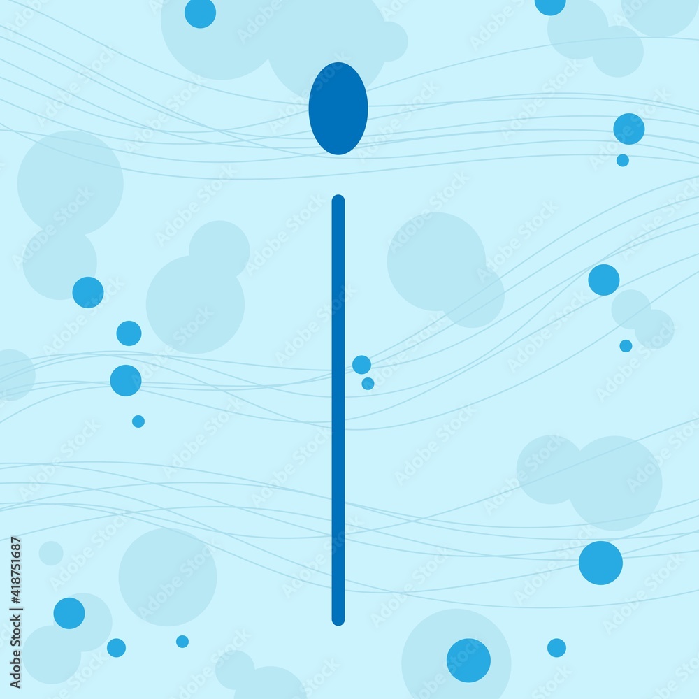 Vector illustration. marine alphabet for decoration and signature cards ...