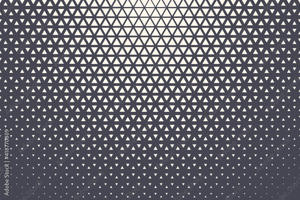 Triangular Halftone Texture Vector Geometric Technology Abstract ...