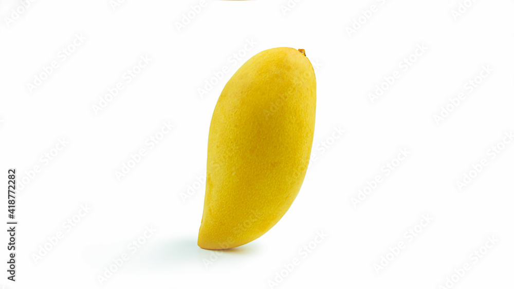 Ripe yellow mango species name Nam Dok Mai. A popular mango native to ...