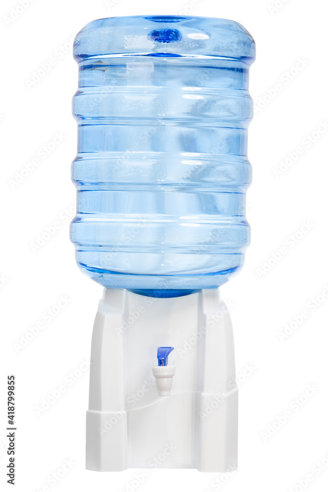 complete photo of purified water dispenser on a white background Stock ...
