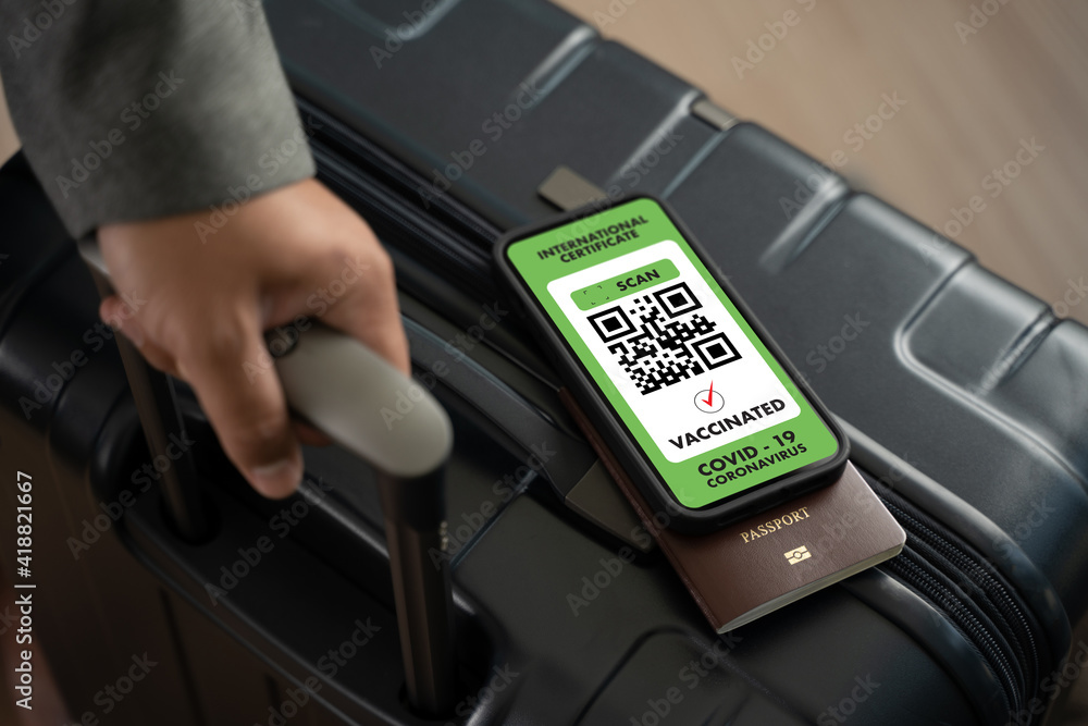 man travel Immigration Passport Map to showof a certificate of ...