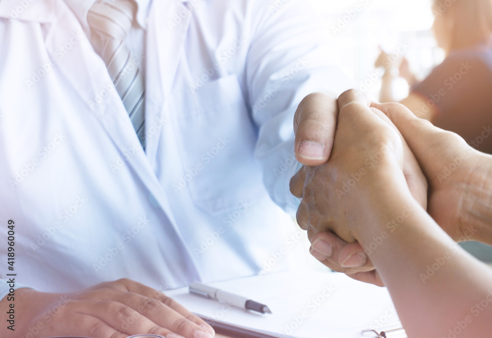 Doctor check body by stethoscope. Healthcare and medical concept ...