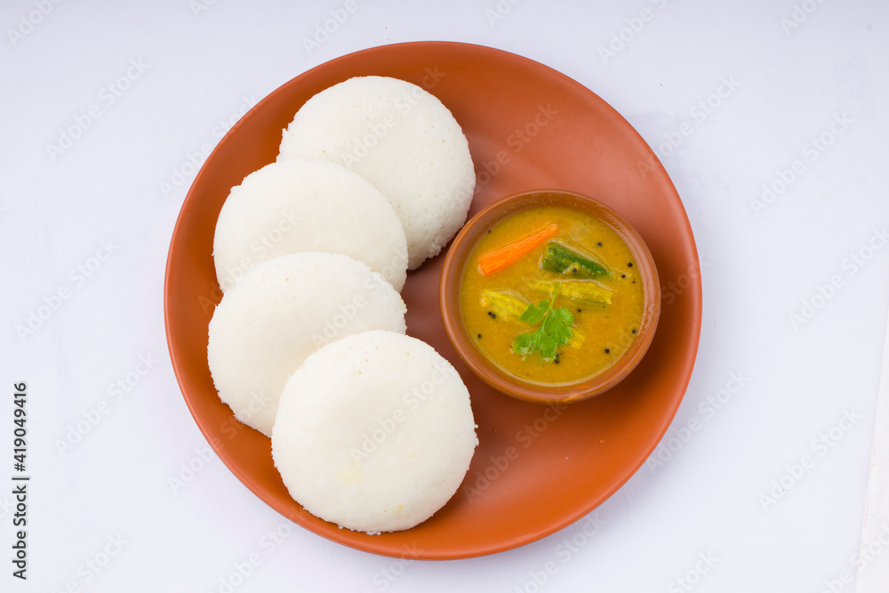 Idly or Idli Stock Photo | Adobe Stock