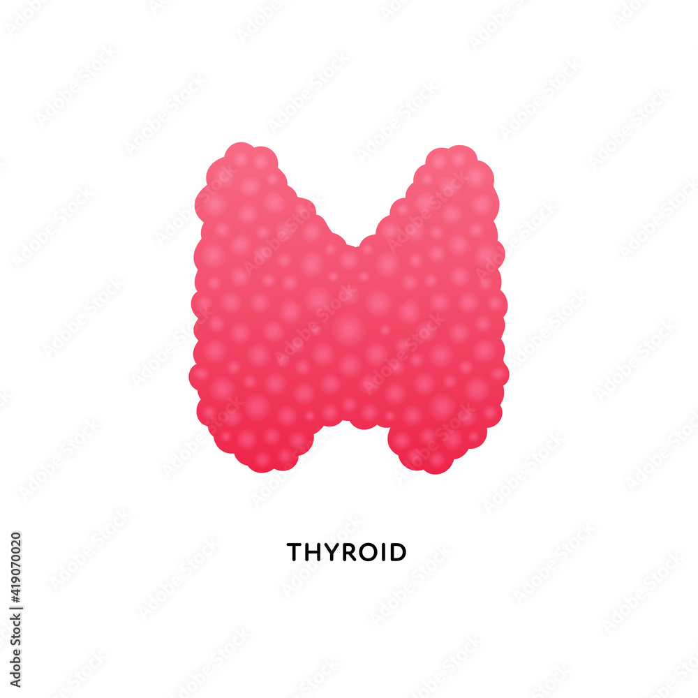 Human organ collection. Vector flat modern anatomical icon color ...