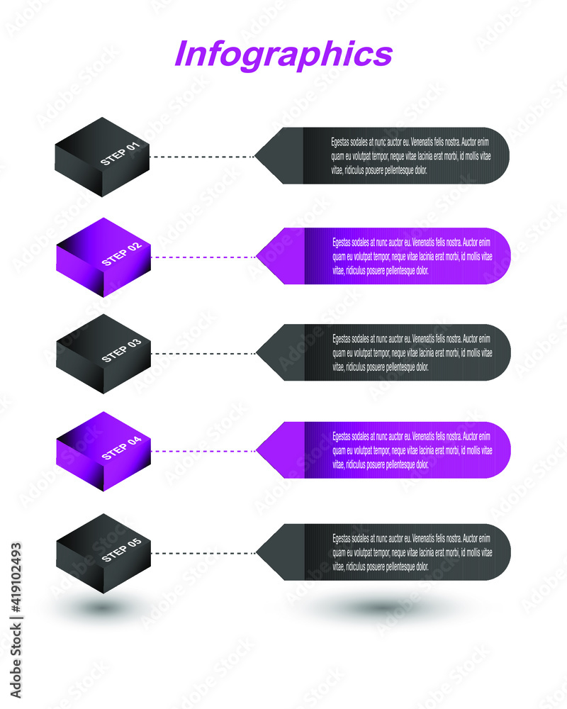 Infographic display template. Idea to display information, ranking and ...