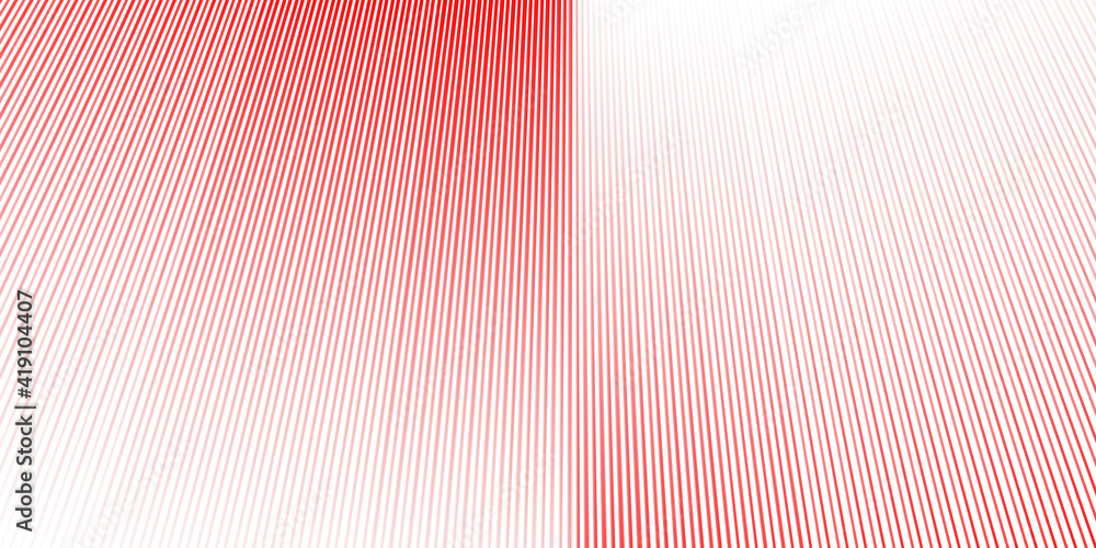 Red white abstract line presentation background with simple red light ...