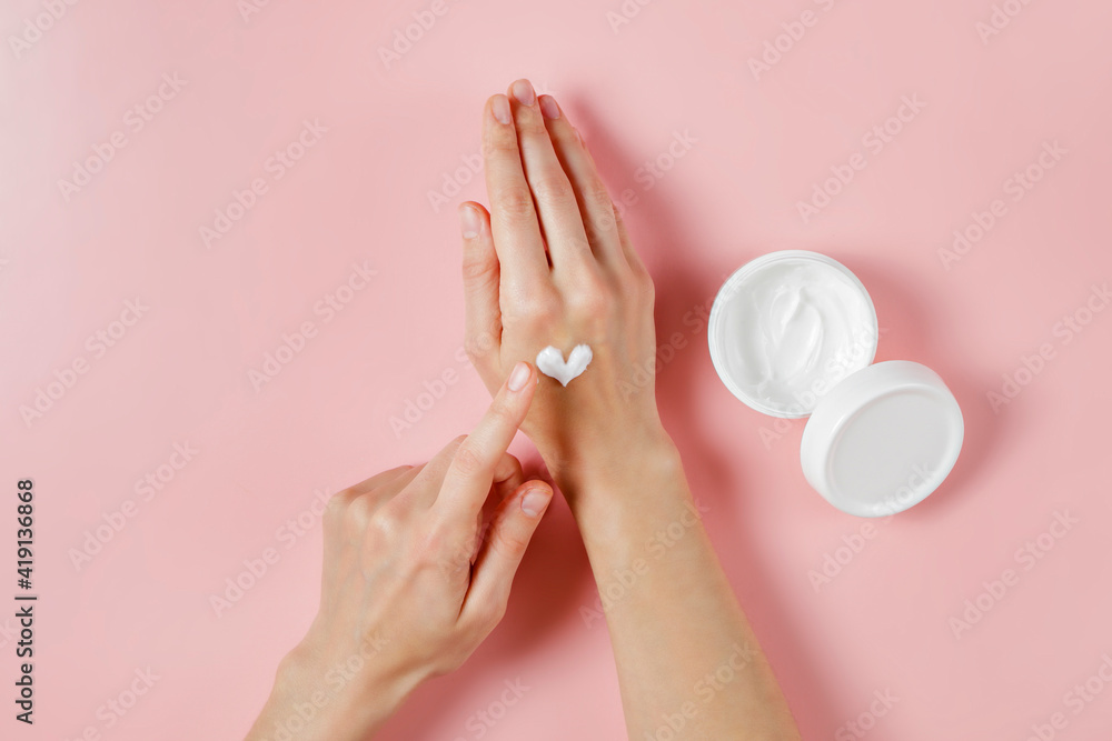 Revitalizing hand cream for healing and recovery after excessive use of ...